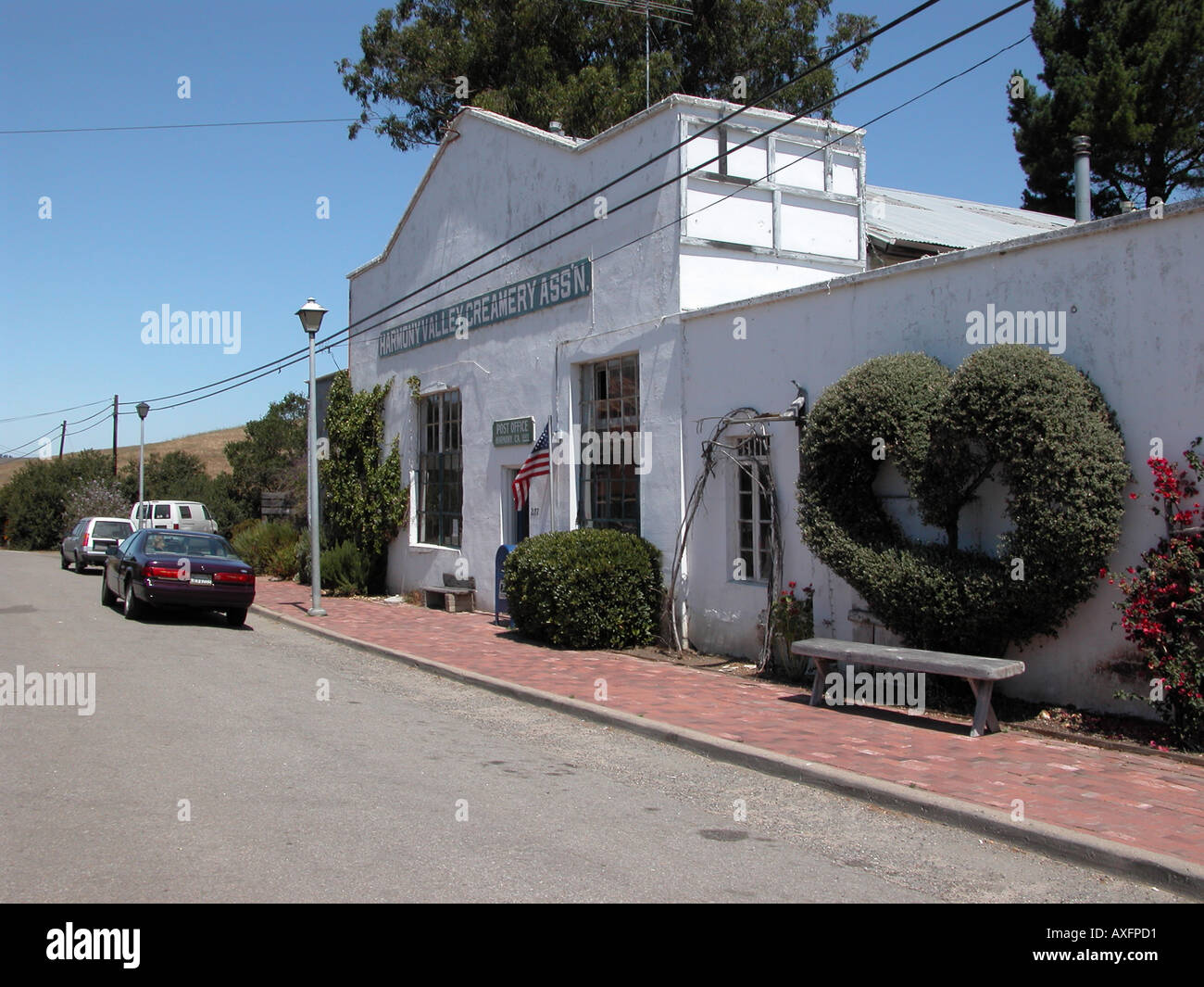Post office, Harmony CA USA Stock Photo - Alamy
