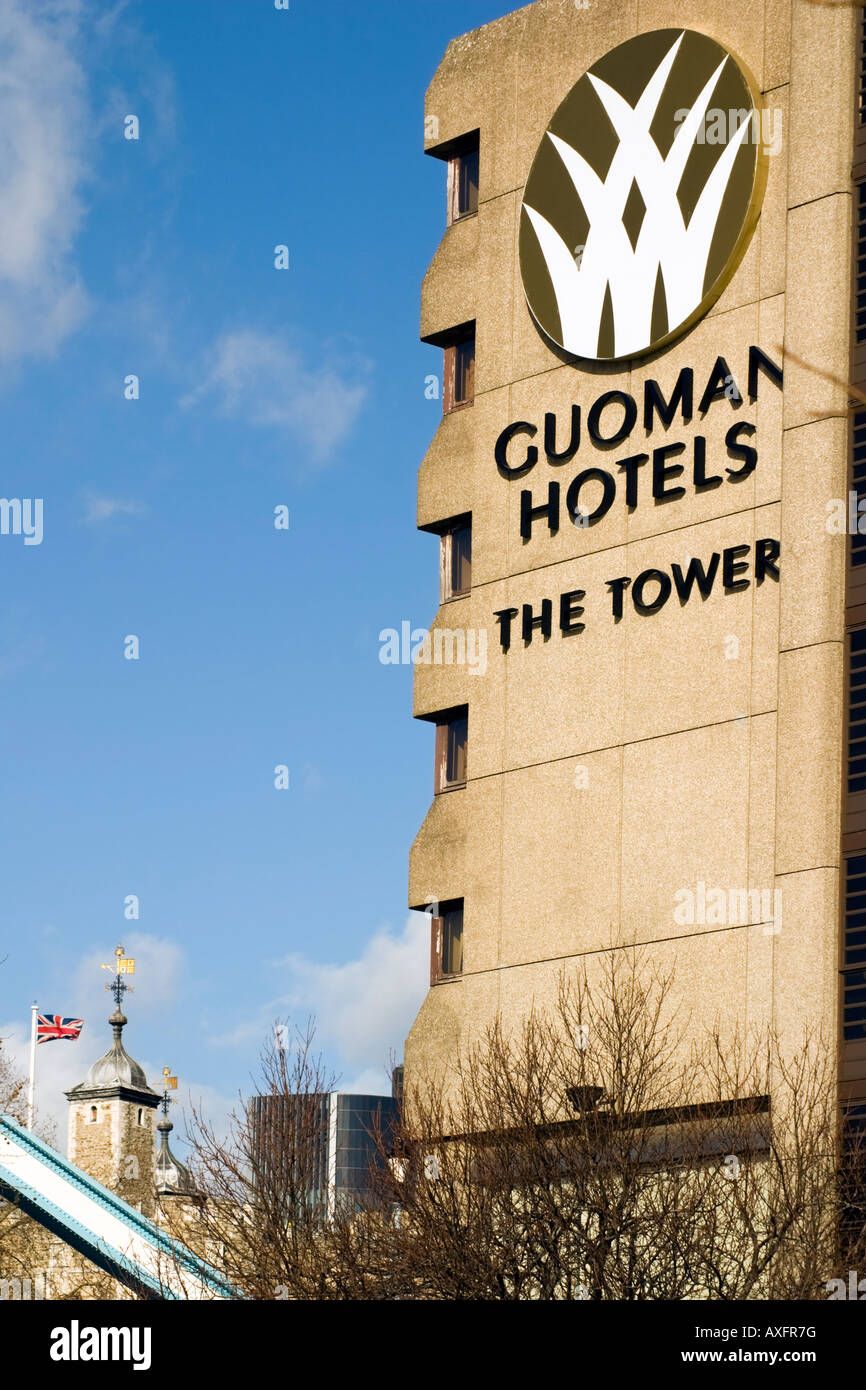Gouman Hotels The Tower London Stock Photo - Alamy