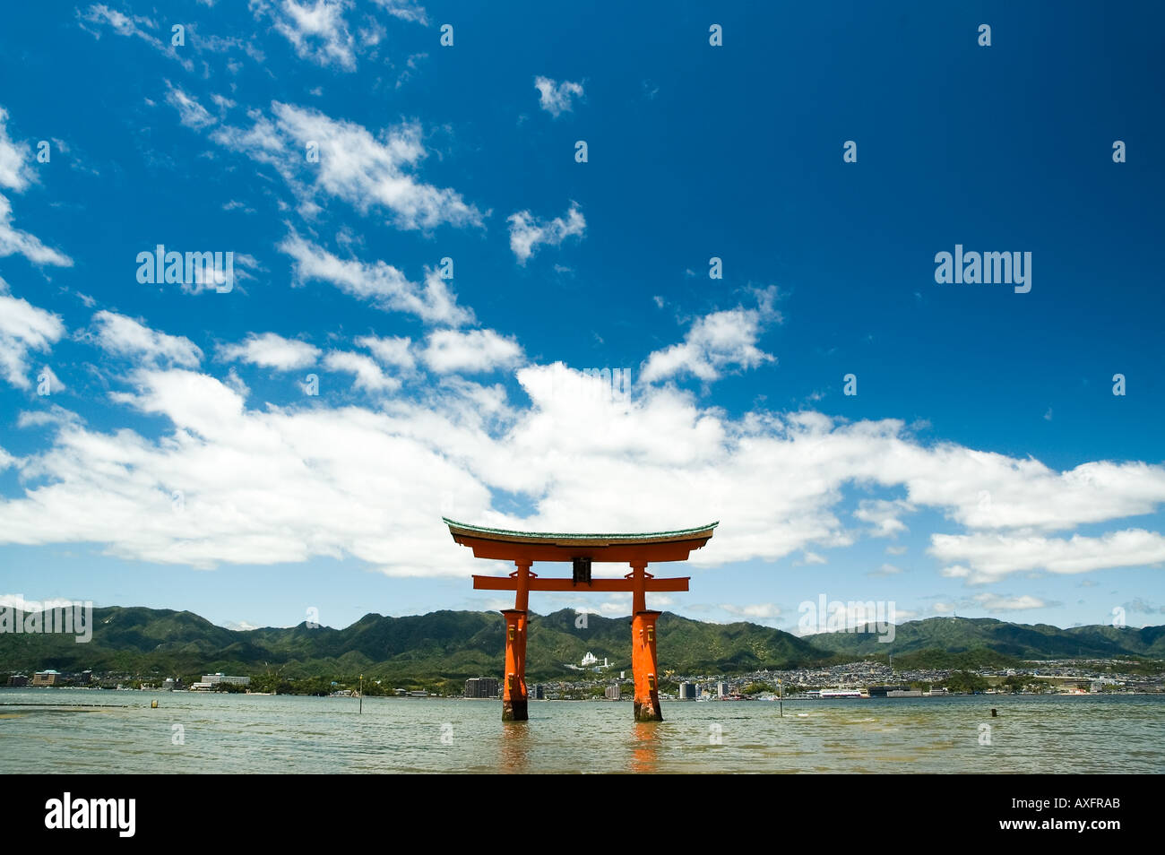 Iconic torii gate stands hi-res stock photography and images - Alamy