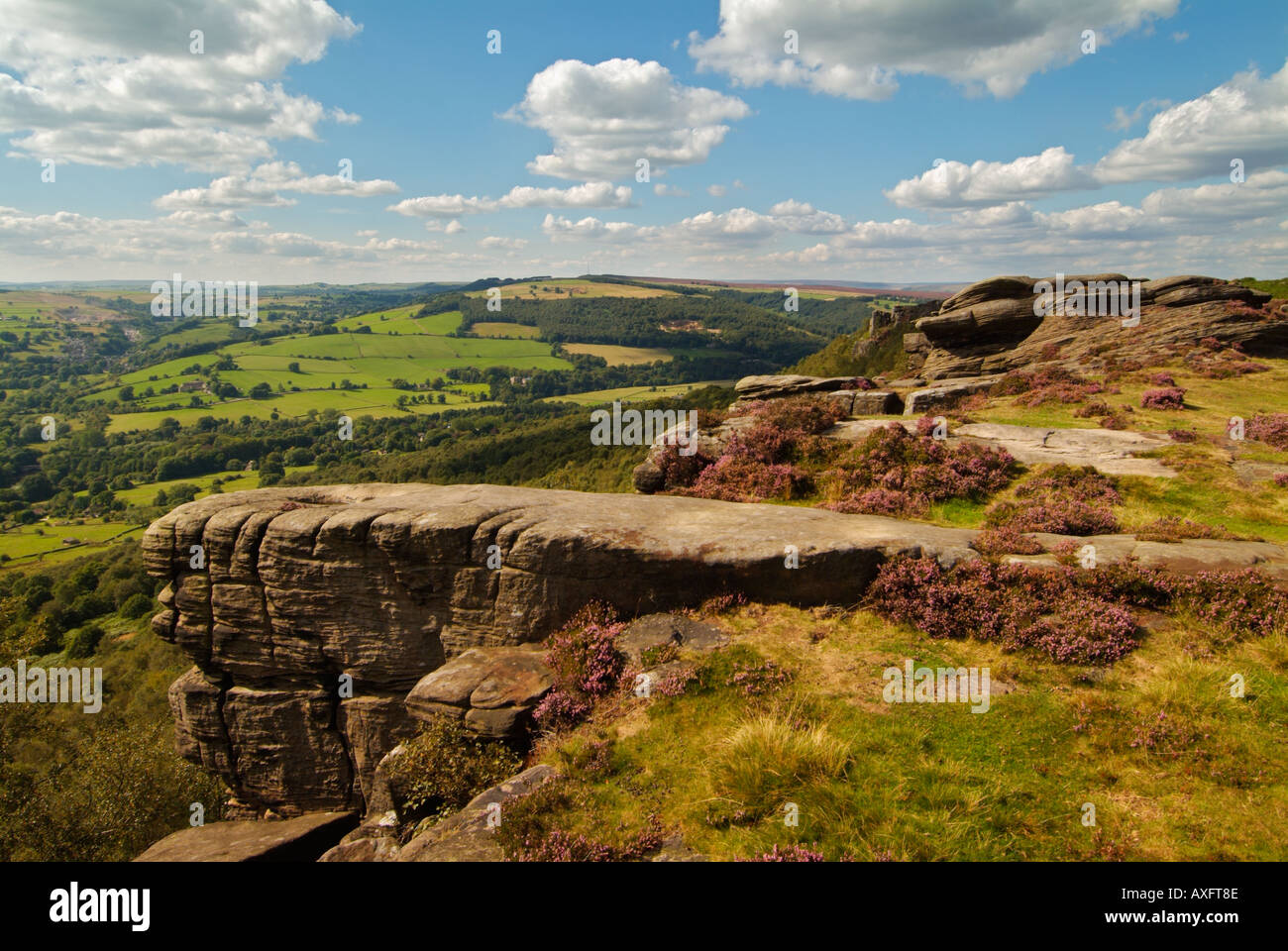 Froggatt edge rocks hi-res stock photography and images - Alamy