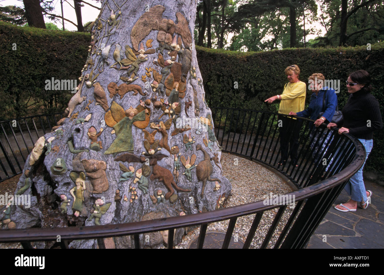 The Fairies’ Tree, Fitzroy Gardens, , Melbourne, Victoria, Australia ...