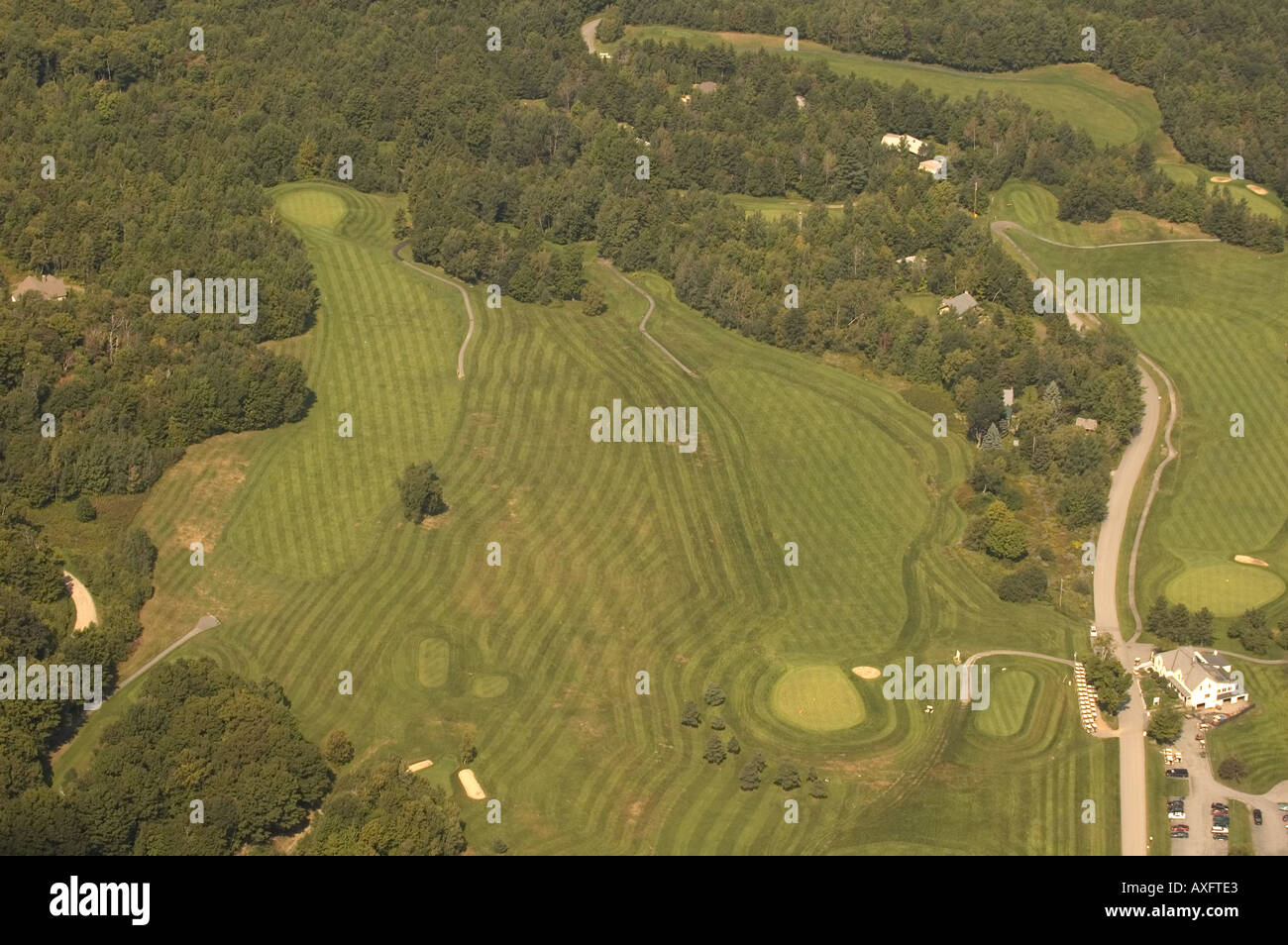 Erial photography of golf courses hi-res stock photography and images ...