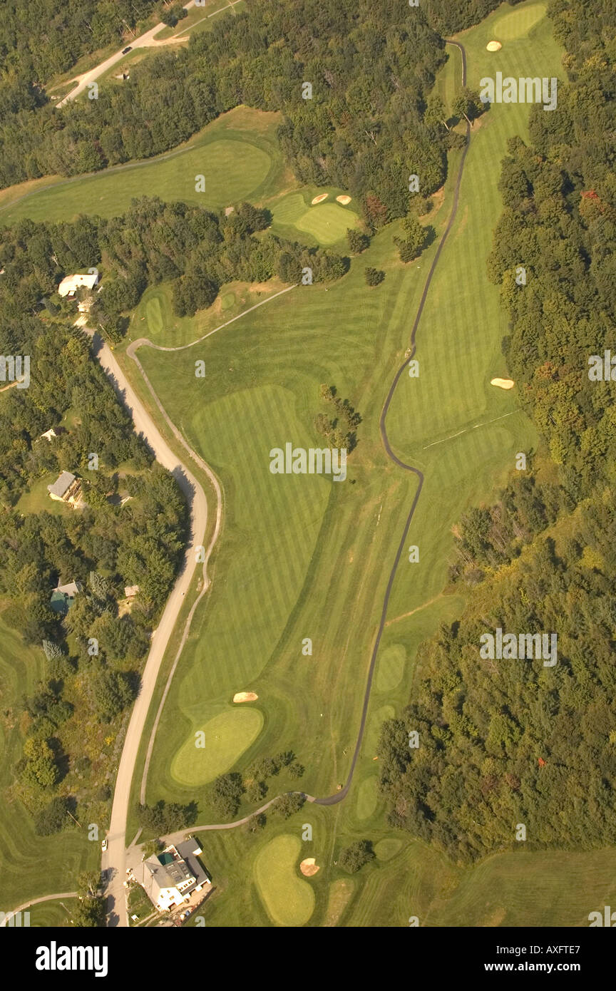 Aerial photography of golf courses hi-res stock photography and images ...