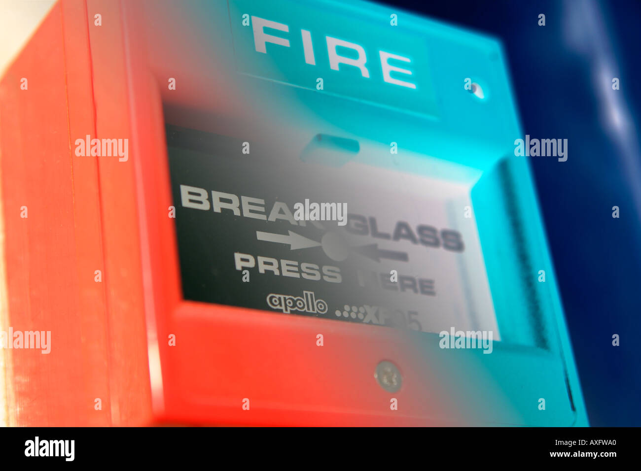 Fire Alarm Trigger Stock Photo - Alamy