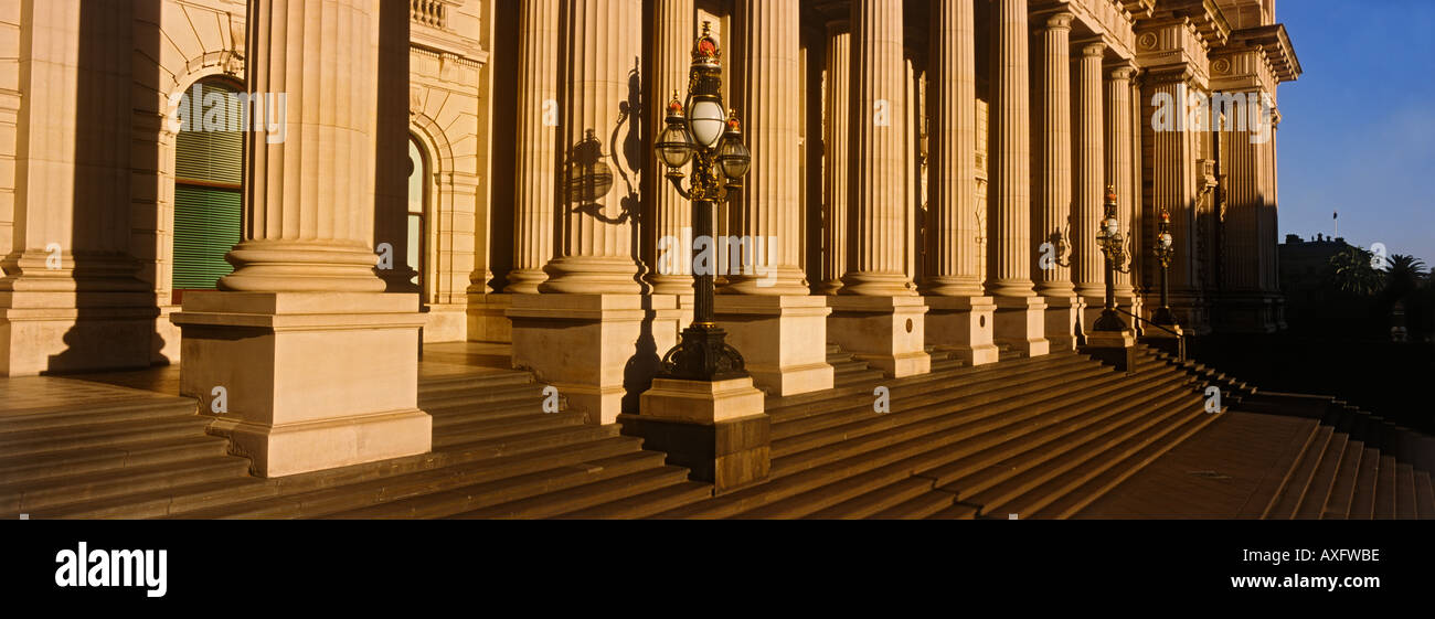 State Parliament House Melbourne Victoria Australia horizontal Stock ...