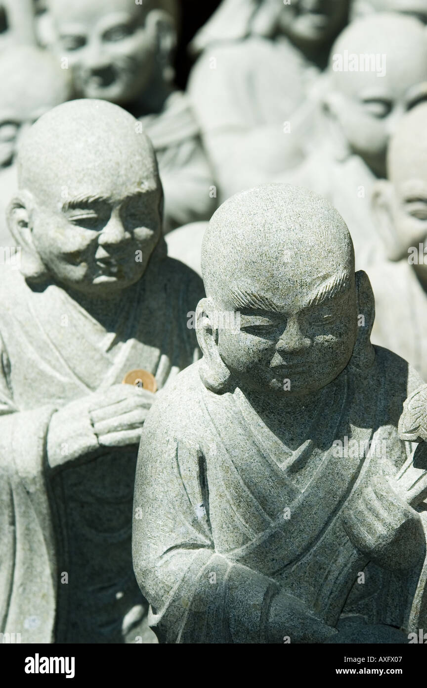 Buddha statues daishoin temple miyajima hi-res stock photography and ...