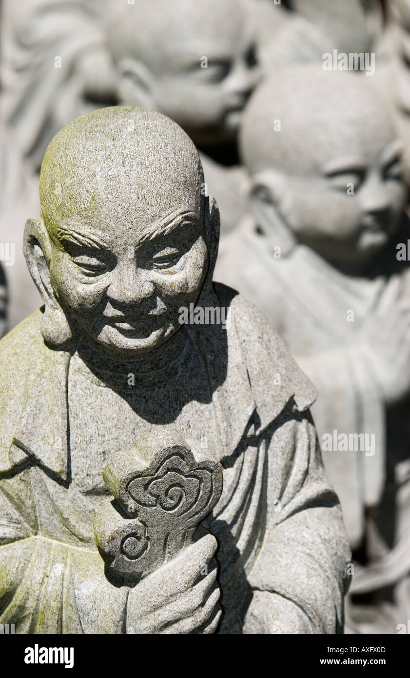 Buddha statues daishoin temple miyajima hi-res stock photography and ...