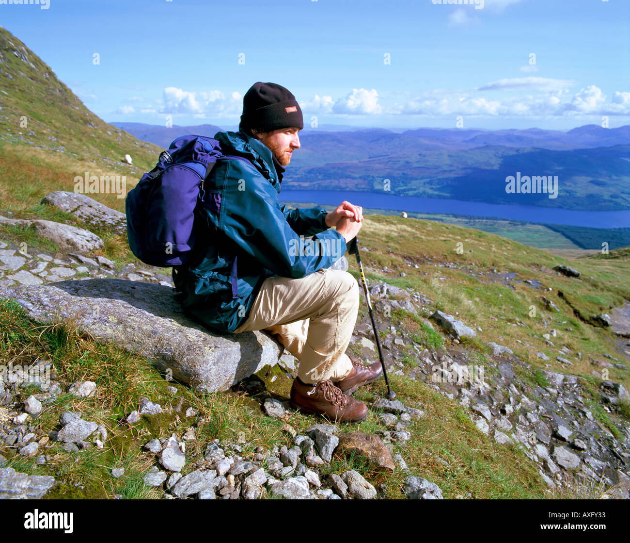 Perthshire highlands walk hi-res stock photography and images - Alamy