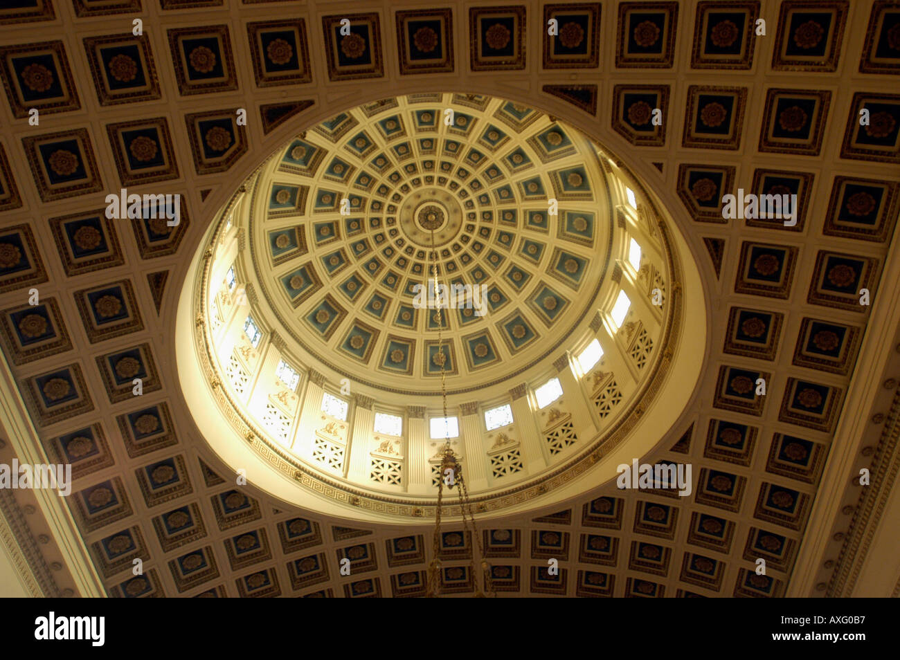 Domed coffered ceiling hi-res stock photography and images - Alamy