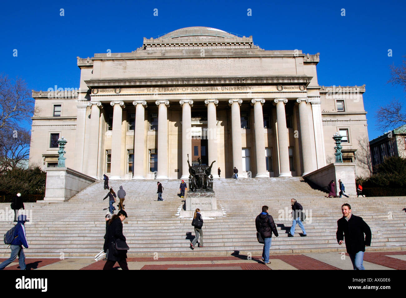 Low Library on the Columbia University campus Stock Photo - Alamy