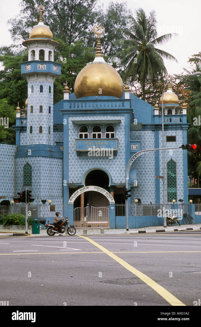 Singapore Malabar Muslim Jama Ath Mosque Stock Photo - Alamy