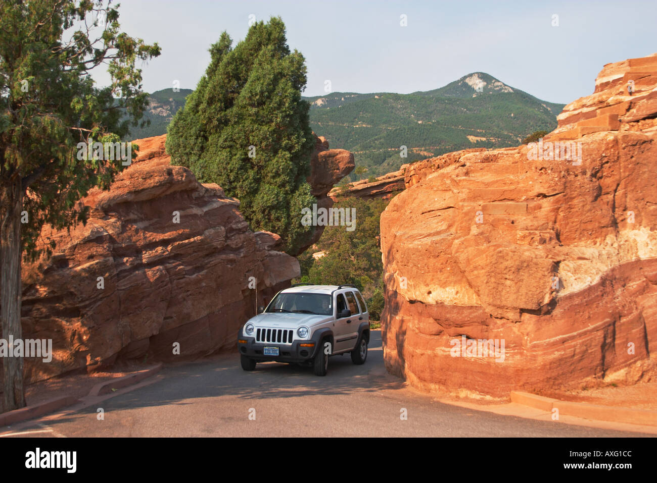 Colorado Springs State Park Garden of the Gods Stock Photo - Alamy