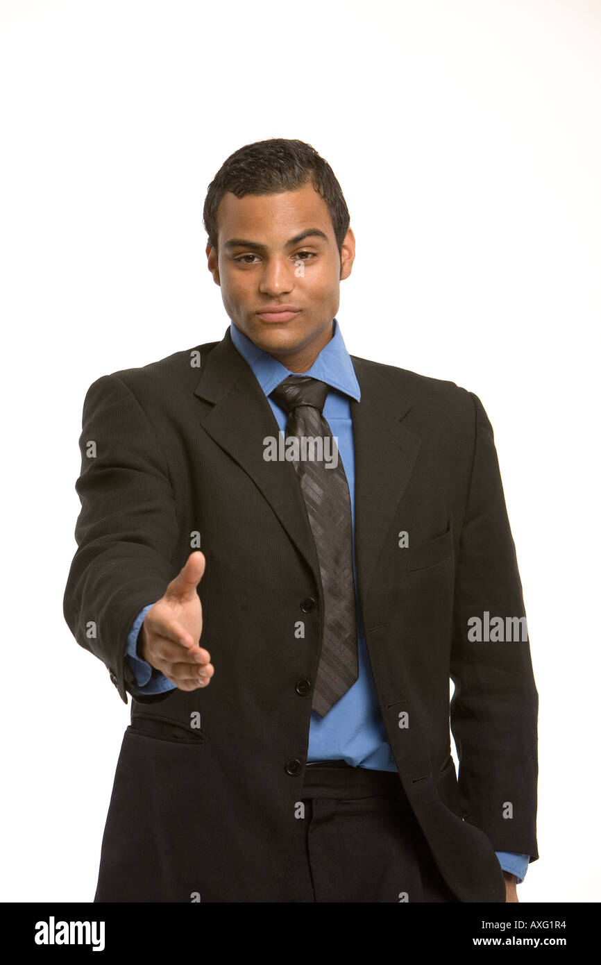 Business offer to shake hands hi-res stock photography and images - Alamy
