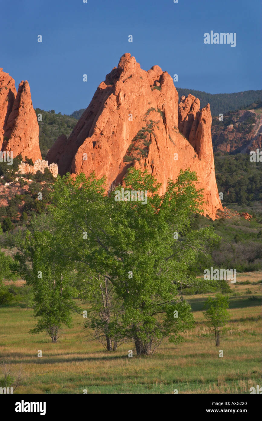 Colorado Springs State Park Garden of the Gods Stock Photo - Alamy