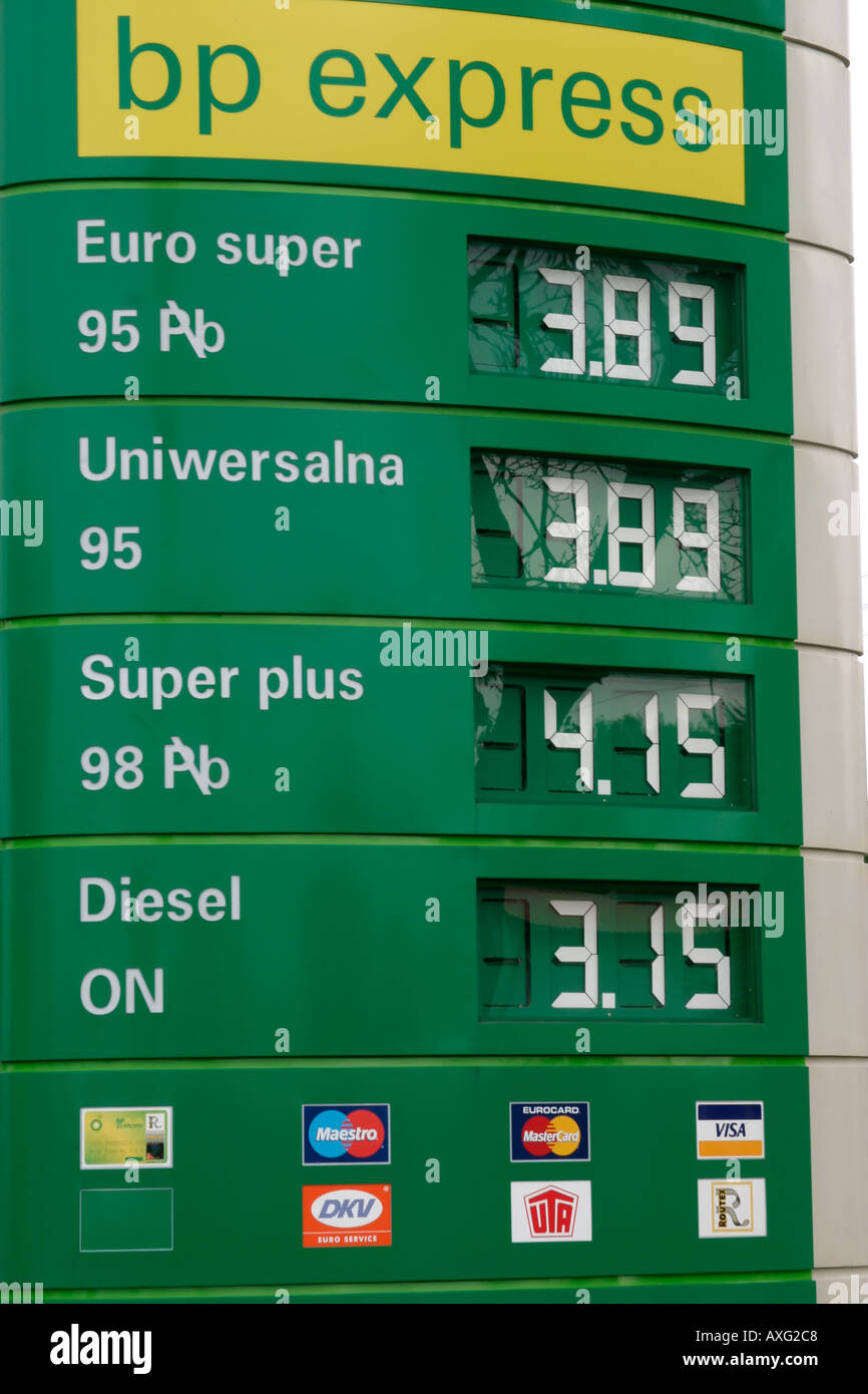 Petrol prices germany hi-res stock photography and images - Alamy