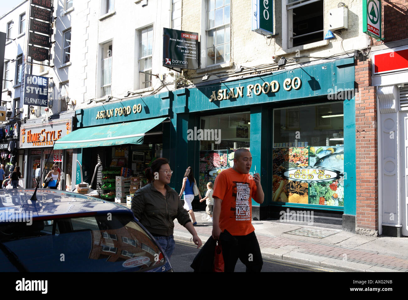 Ethnic Shop - Mary Street - Dublin Stock Photo - Alamy