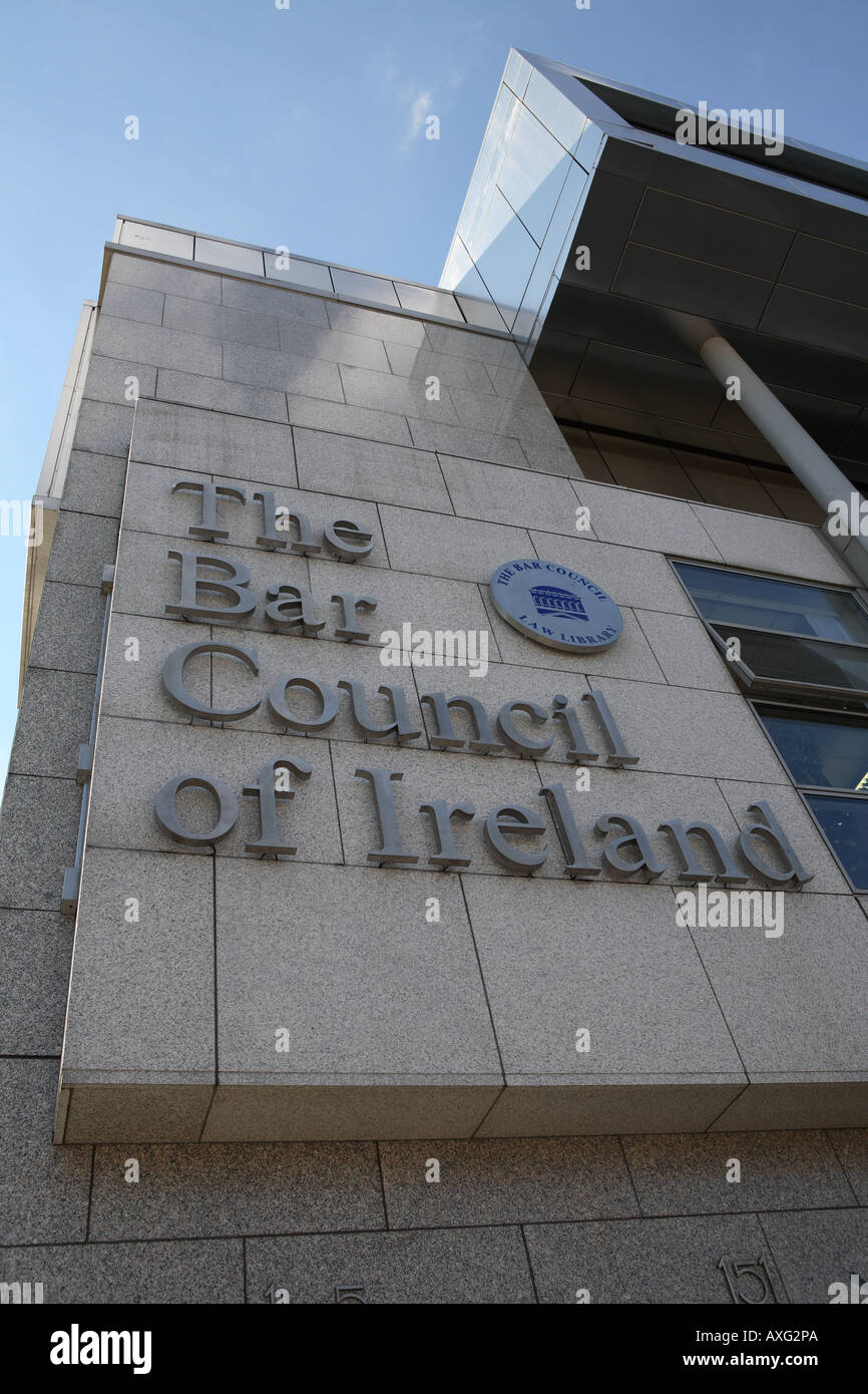 Bar Council of Ireland Stock Photo - Alamy