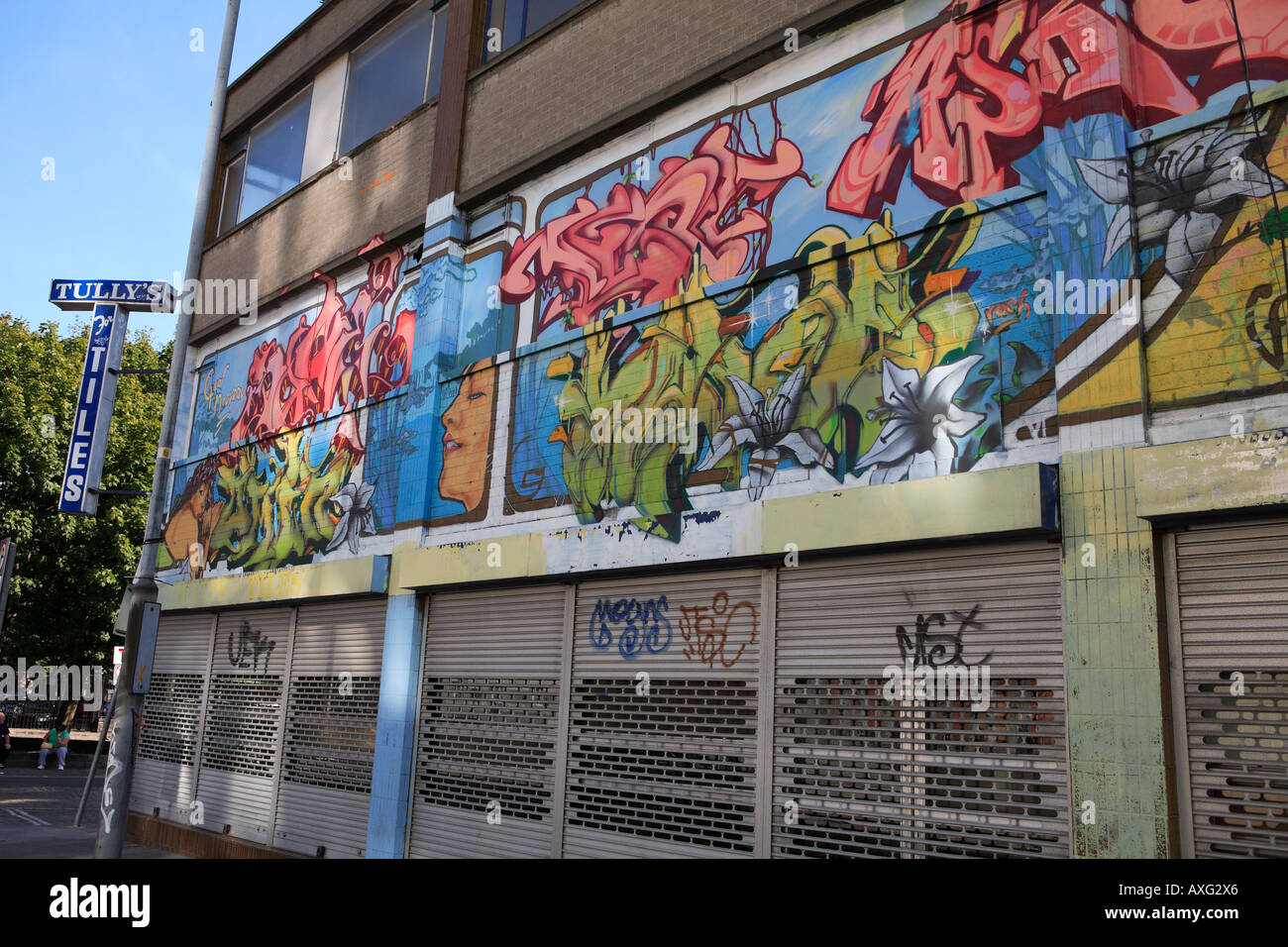 Graffiti, Smithfield, Dublin Stock Photo - Alamy