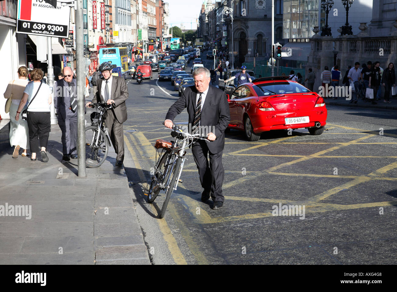 Dame Street, Dublin Stock Photo - Alamy