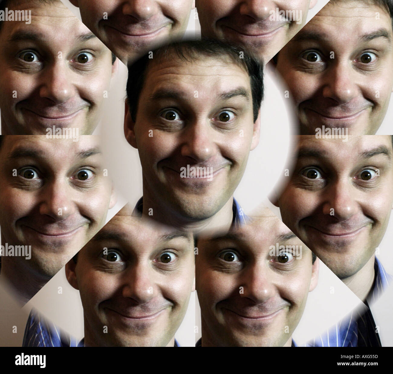 Multiple personality man hi-res stock photography and images - Alamy