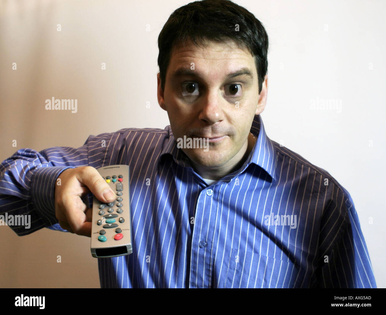 Square eyes tv hi-res stock photography and images - Alamy