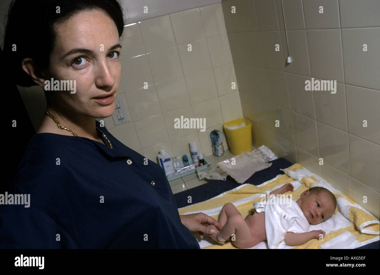 Old adult woman diaper hi-res stock photography and images - Alamy