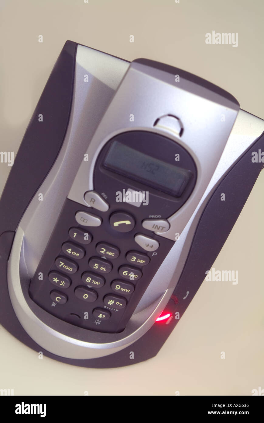 Digital cordless telephone Stock Photo - Alamy