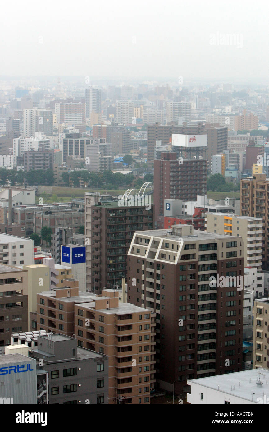 Cityscape sapporo japan hi-res stock photography and images - Alamy