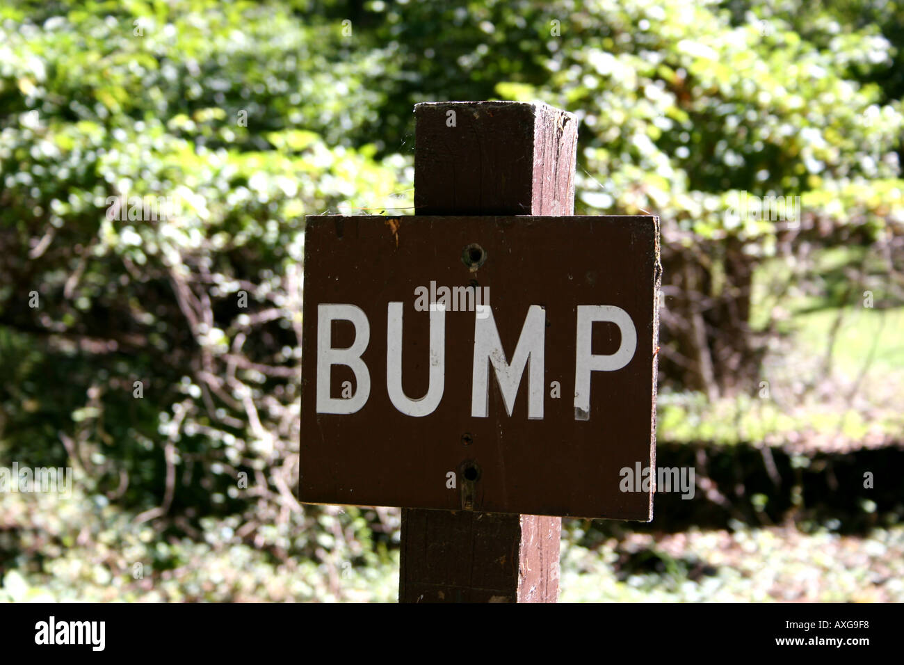 Bump In The Road Stock Photo - Alamy
