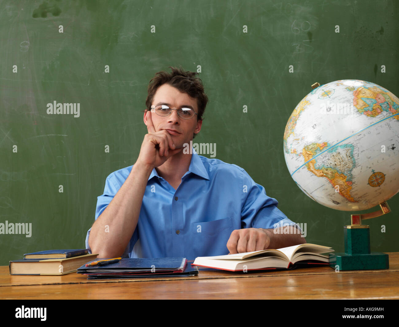 Portrait of Teacher Stock Photo - Alamy