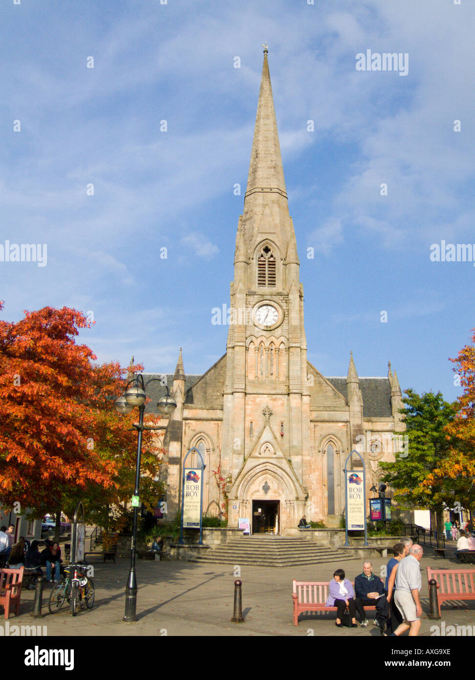 Rob Roy & Trossachs Visitor Centre in a former church at Ancaster ...