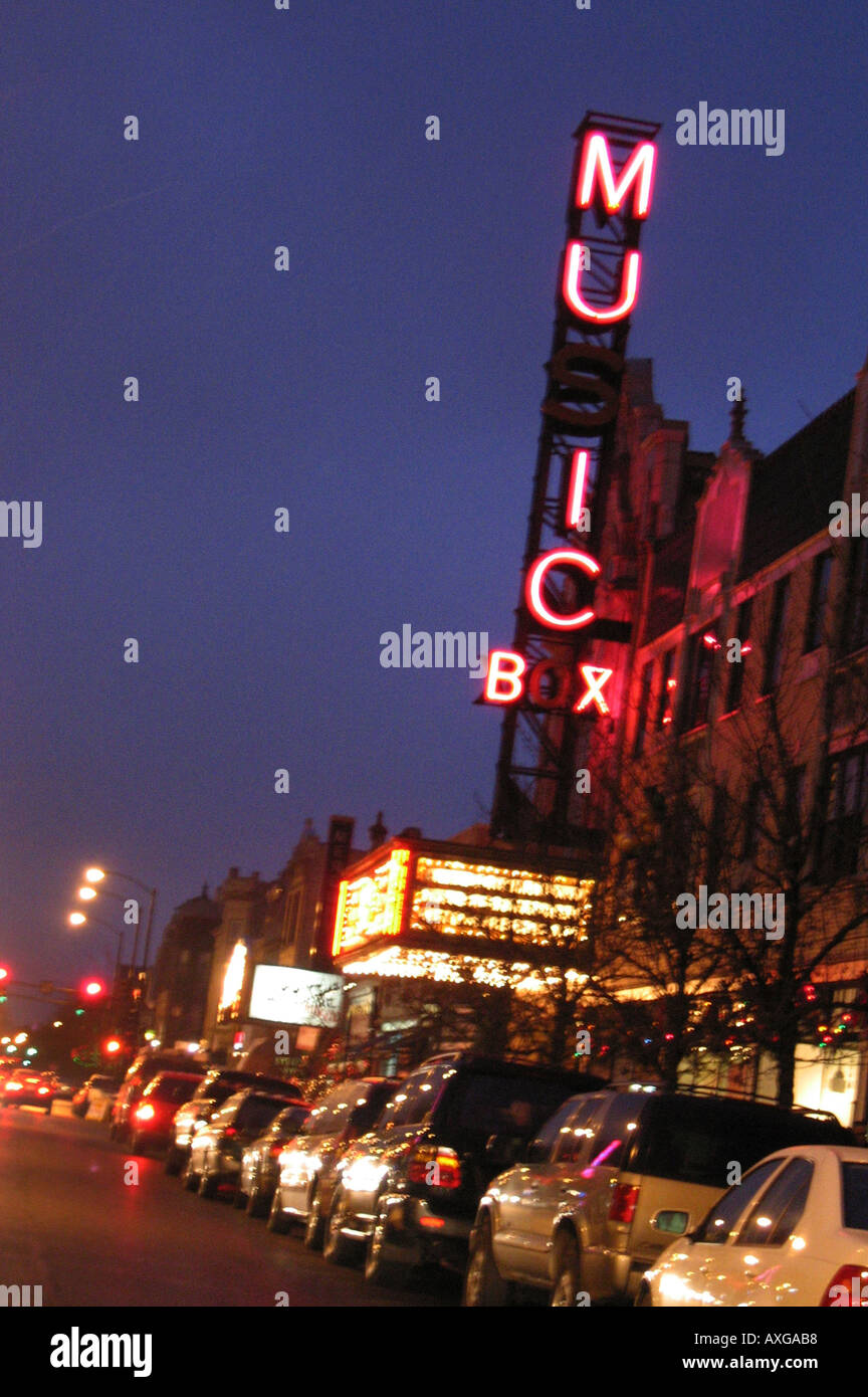 Music box theater chicago hi-res stock photography and images - Alamy