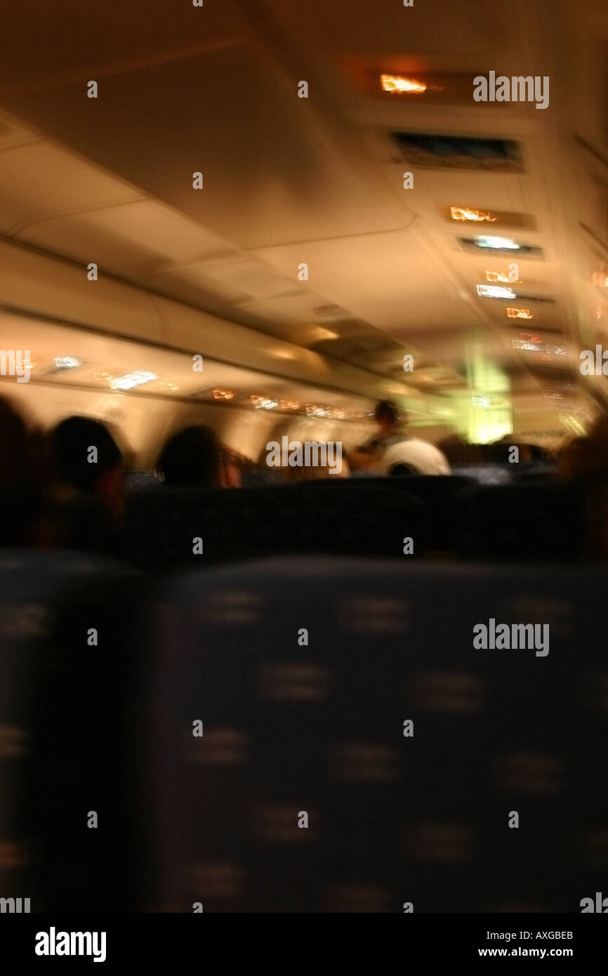 The bumpiness of a flight during turbulence Stock Photo - Alamy