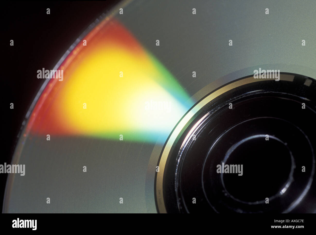 Refraction light compact disk hi-res stock photography and images - Alamy