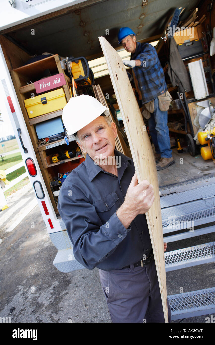 Inside construction site commercial building hi-res stock photography ...