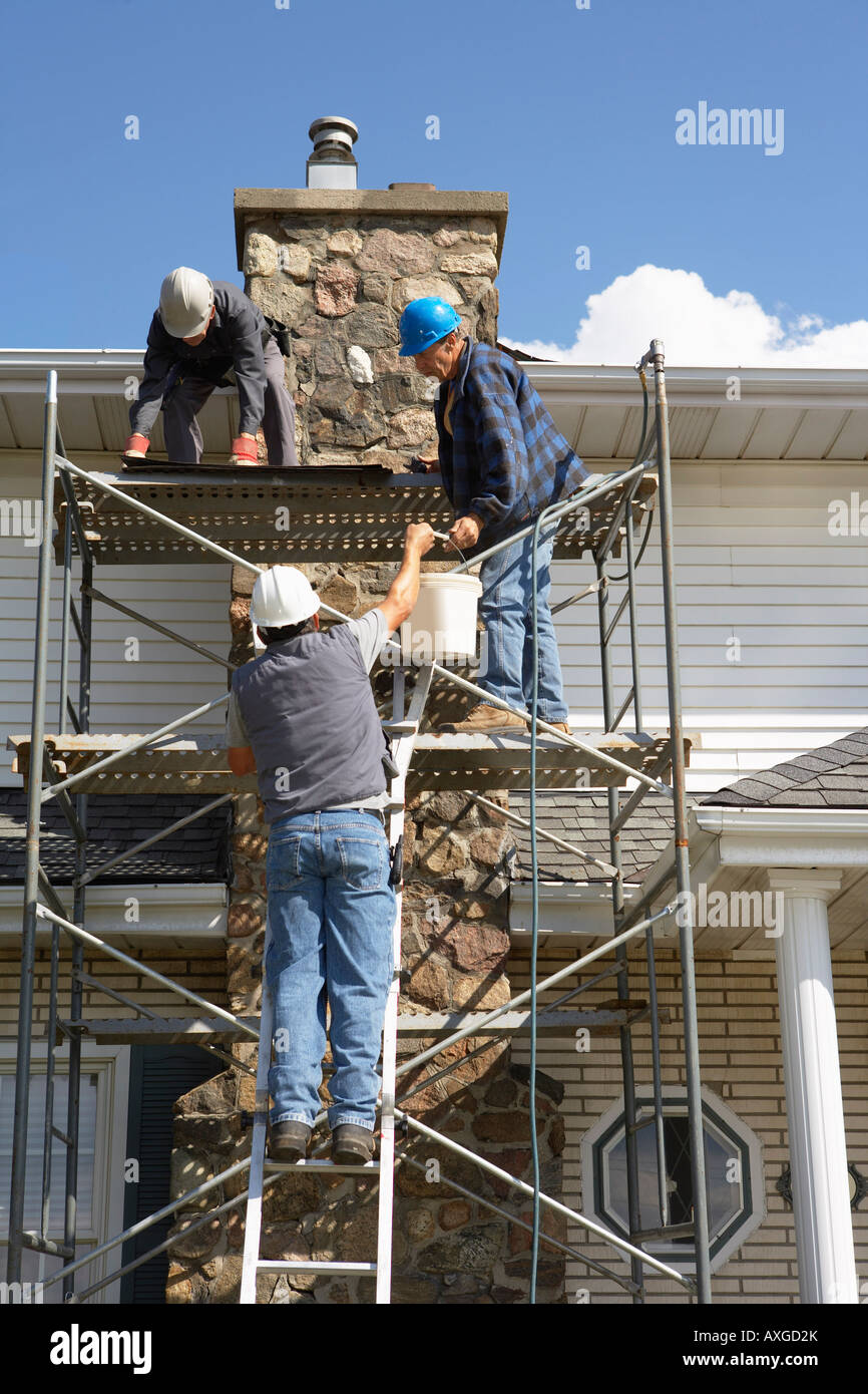 Masonry industrial chimney hi-res stock photography and images - Alamy