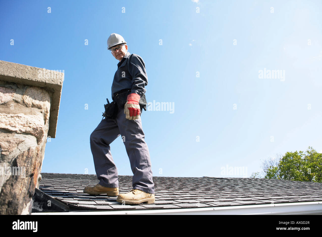 Roofing Work High Resolution Stock Photography and Images - Alamy