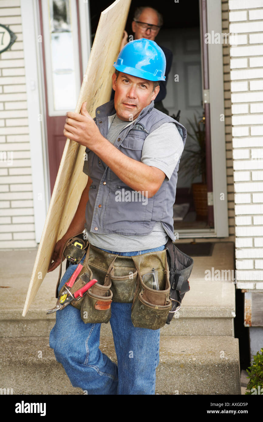 Walk out door man hi-res stock photography and images - Alamy