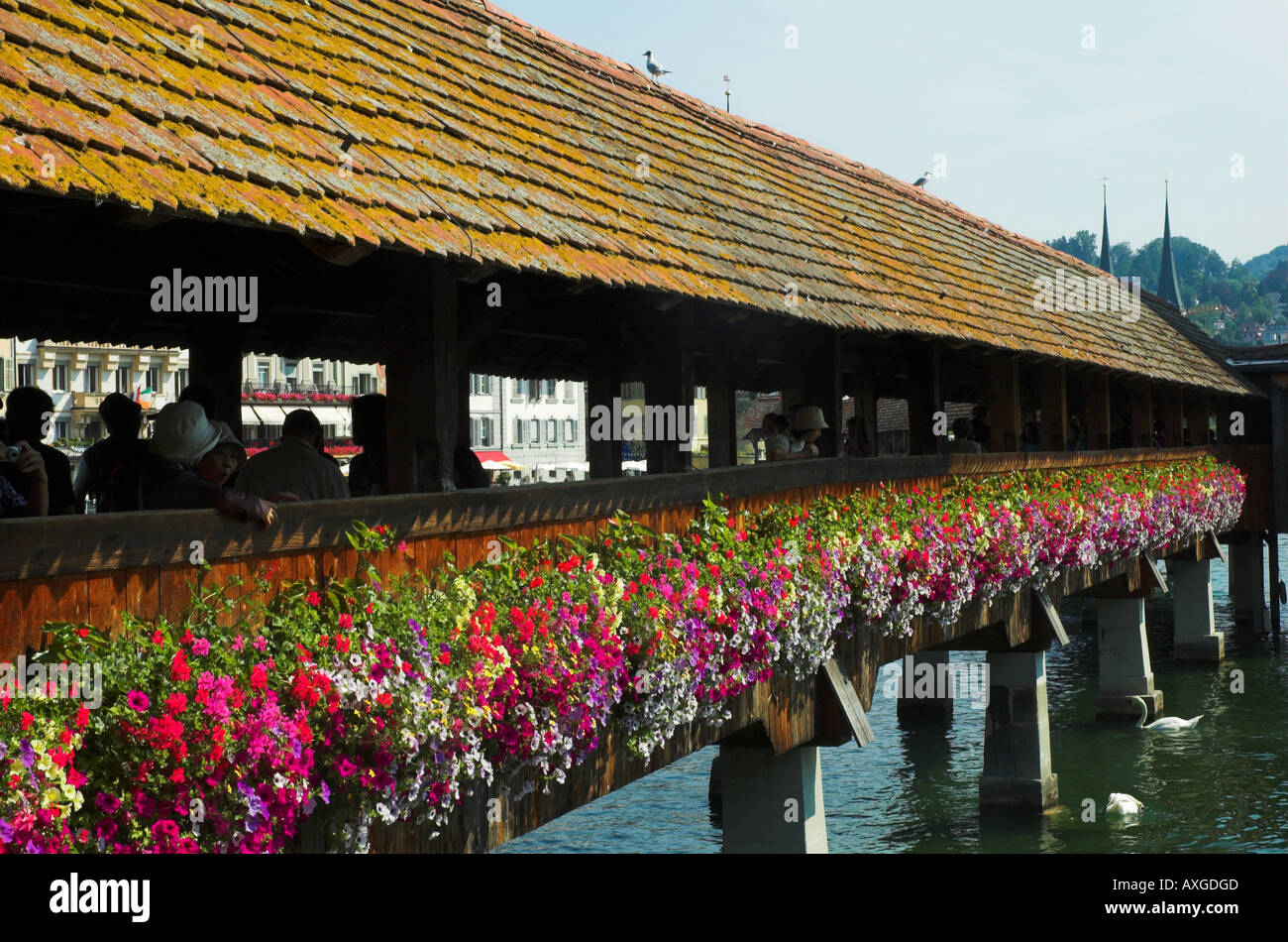 Kapell bridge hi-res stock photography and images - Alamy