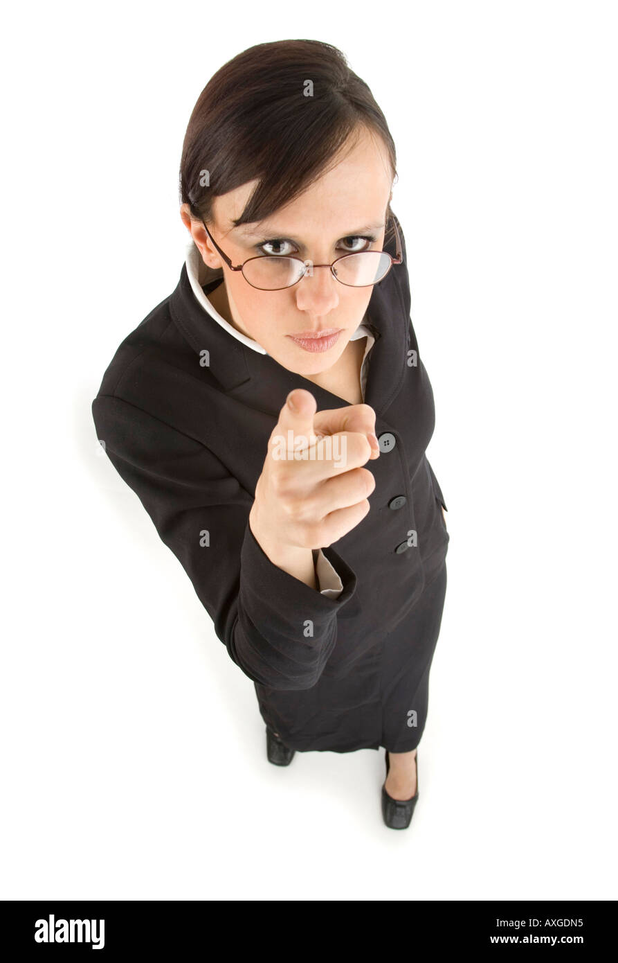 Woman Wagging Finger High Resolution Stock Photography and Images - Alamy