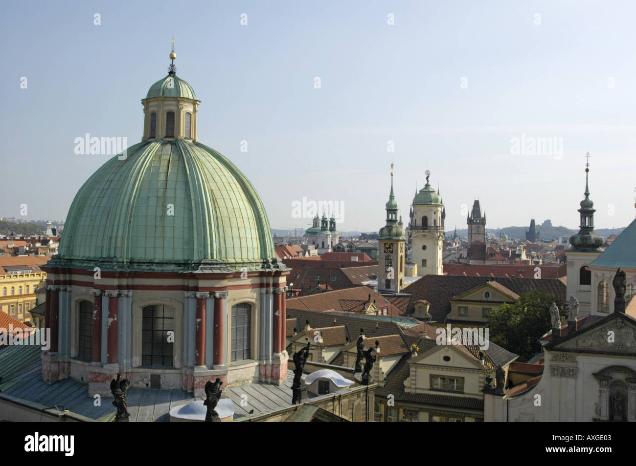 Prague, old city center Stock Photo - Alamy