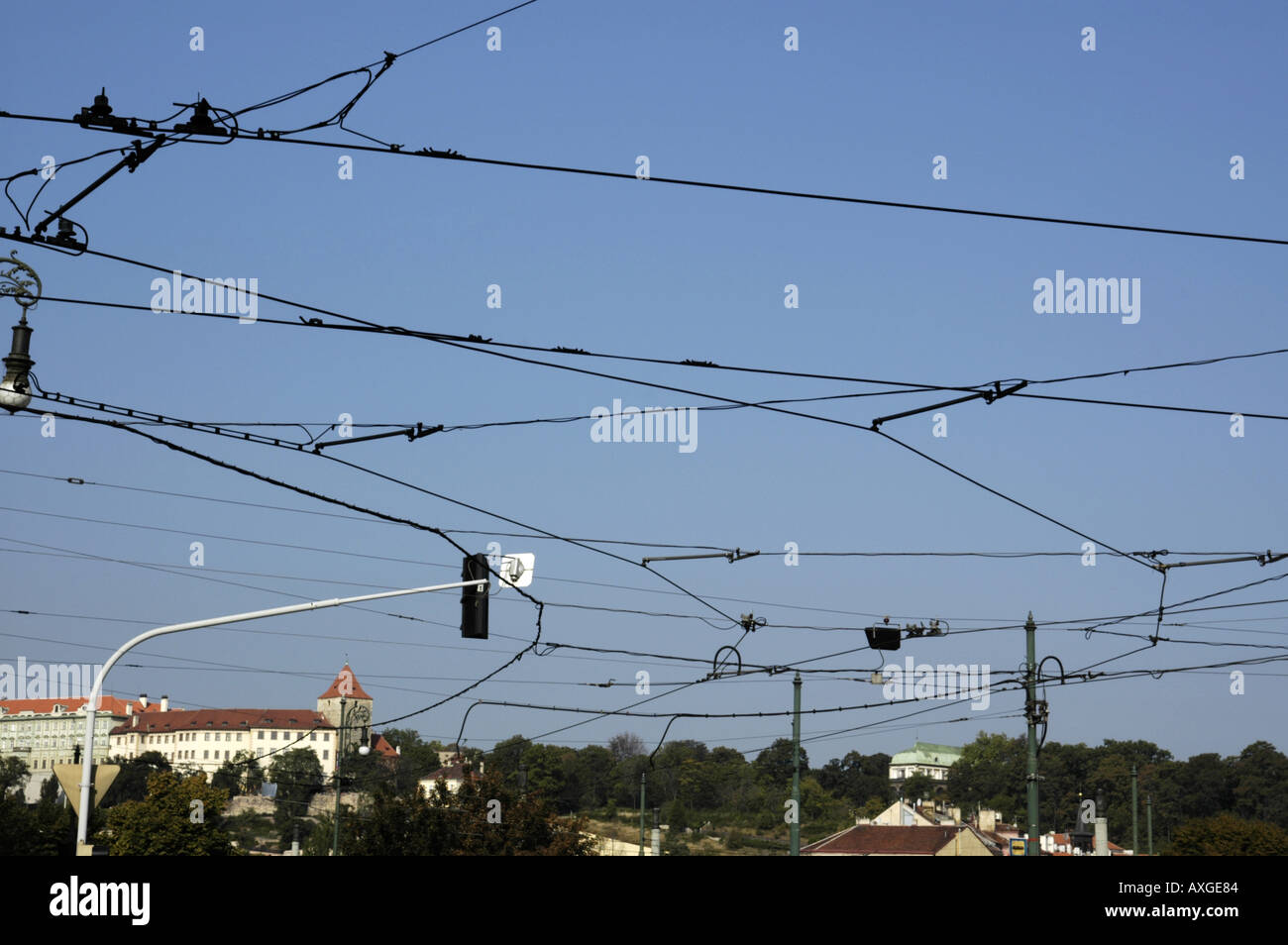 Aerial power lines hi-res stock photography and images - Alamy