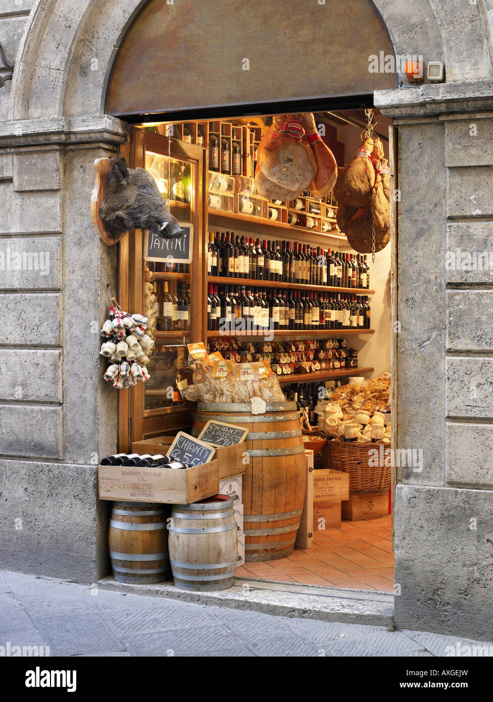 Shop in Europe Stock Photo - Alamy