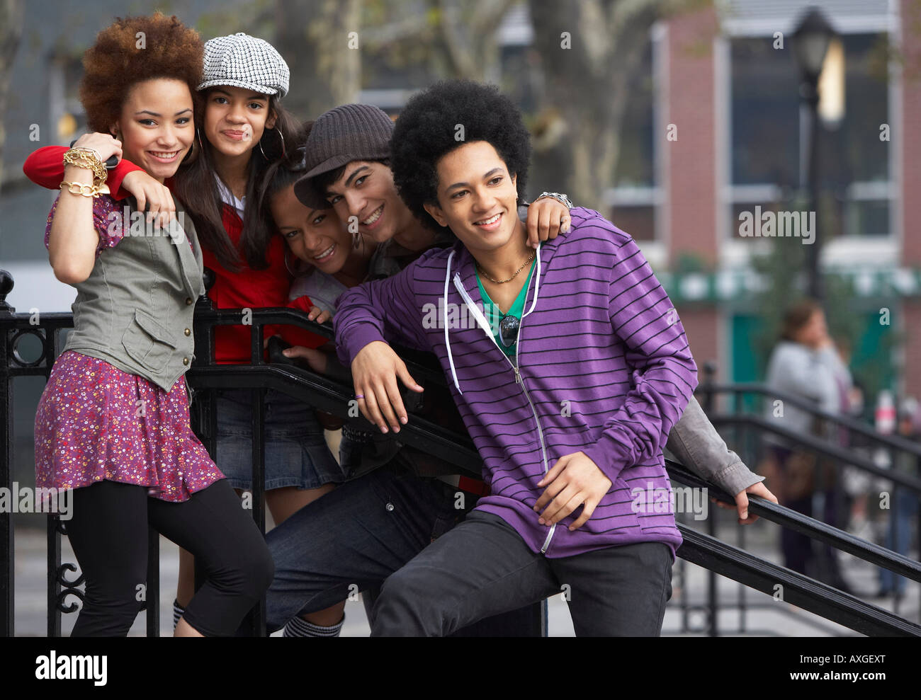 Hispanic Teenagers Outdoor High Resolution Stock Photography and Images ...