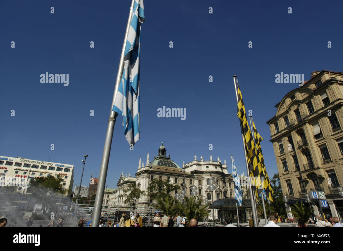 Munich, Karls square, Stachus Stock Photo - Alamy