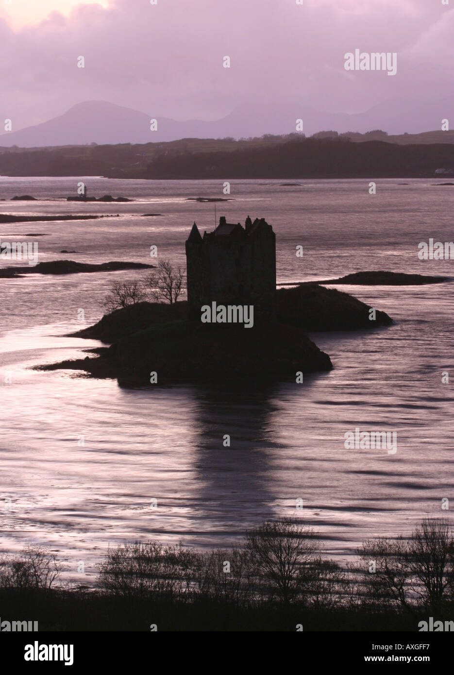 Castle Stalker, Scotland Stock Photo - Alamy