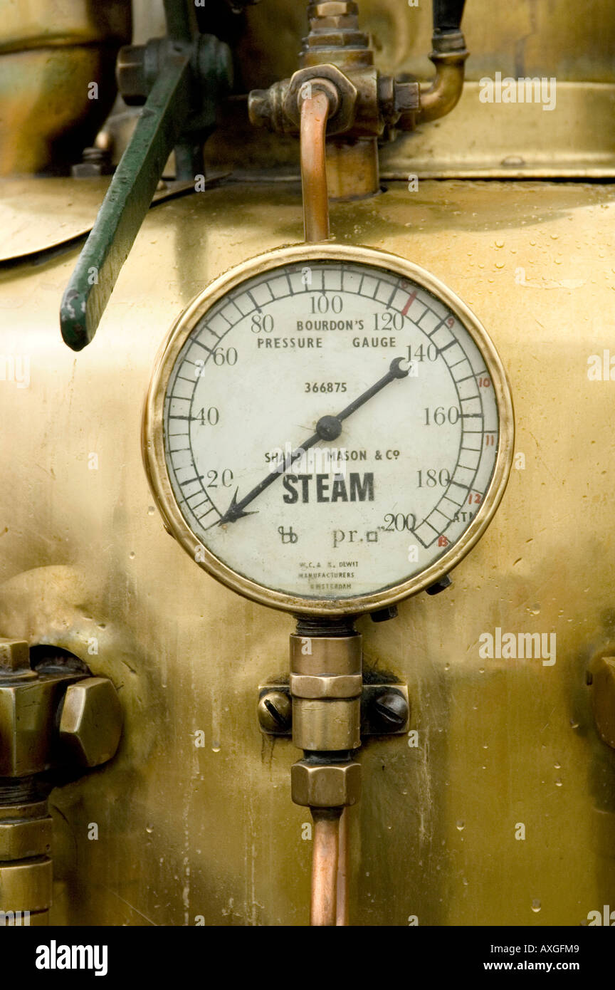Pressure gauge steam hi-res stock photography and images - Alamy