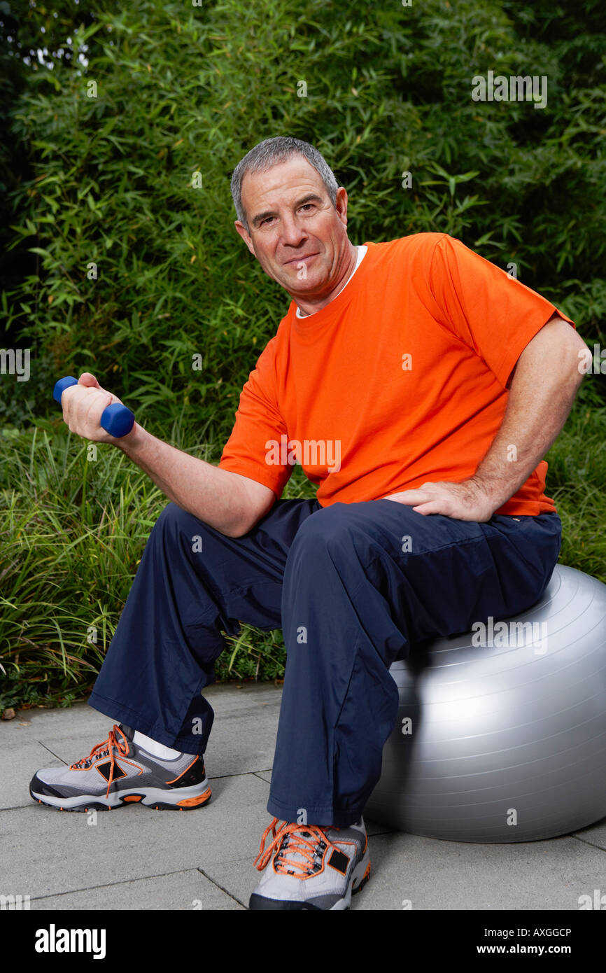 Fit 60 Year Old Man High Resolution Stock Photography and Images - Alamy
