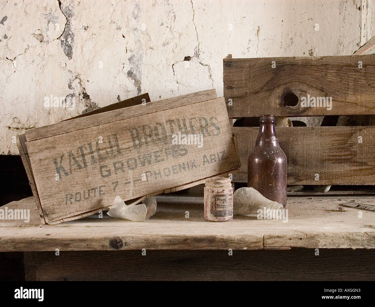 Still-Life of Abandoned objects Stock Photo - Alamy