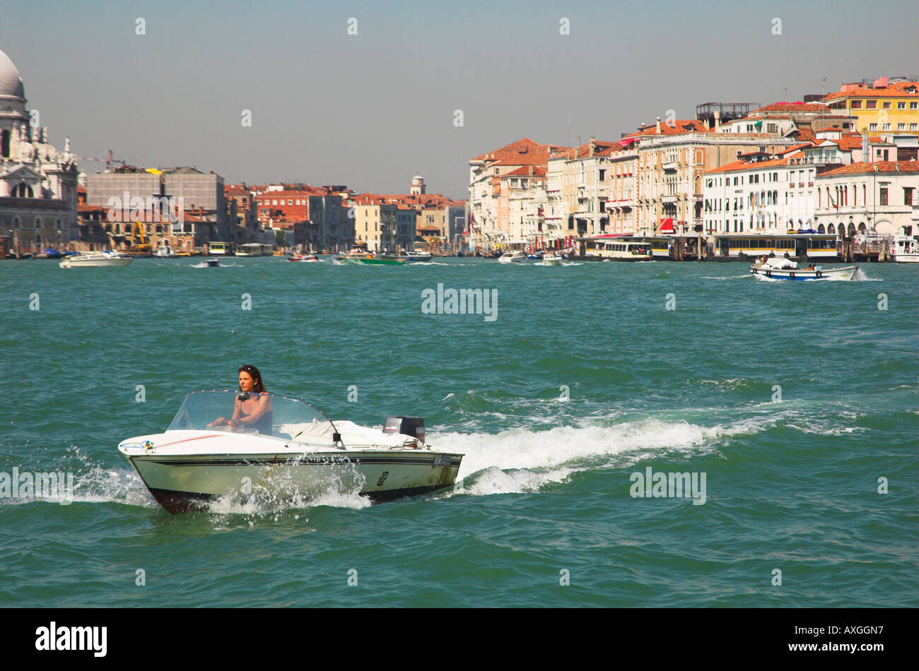 Venice speed boat hi-res stock photography and images - Alamy